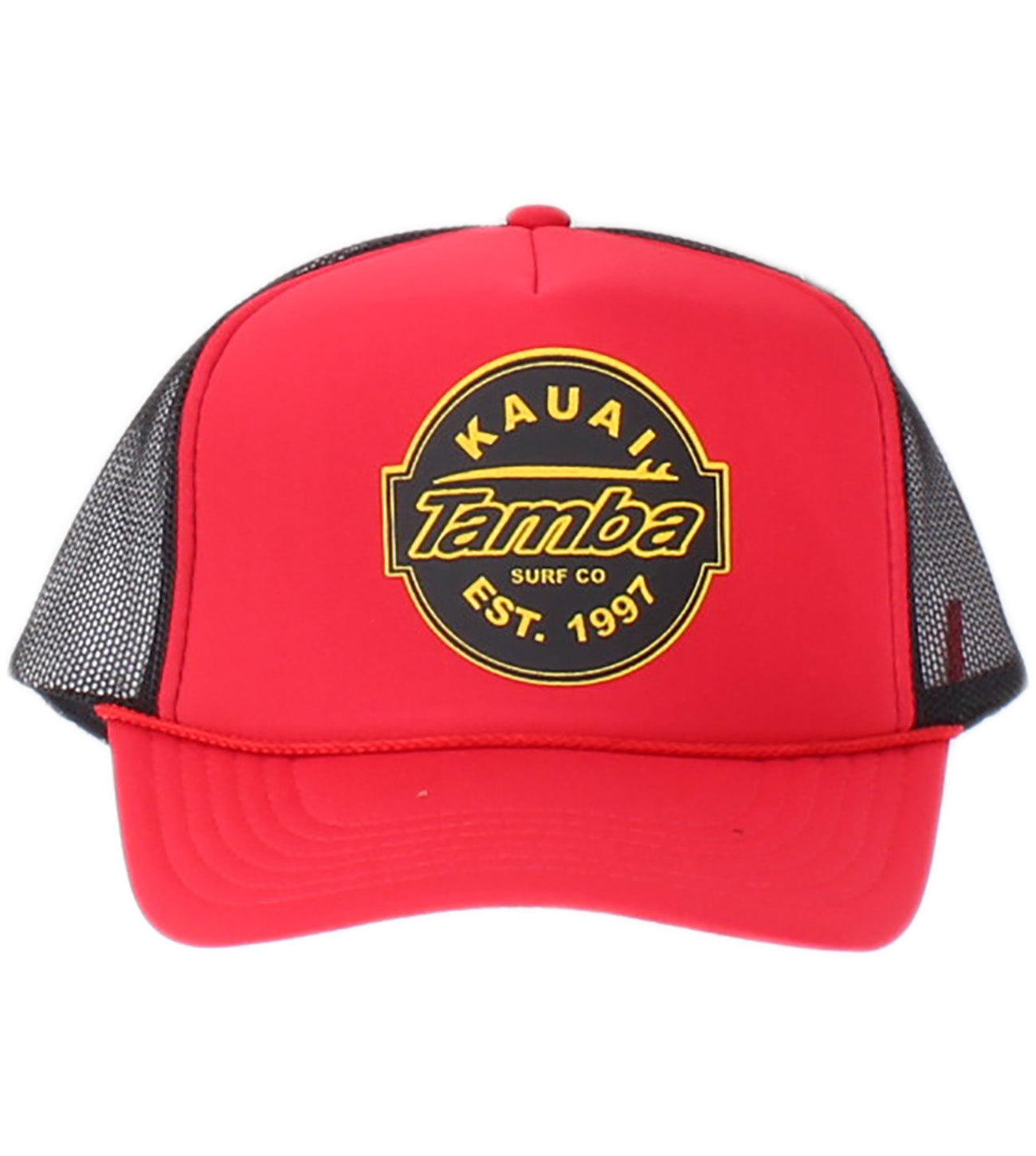 Est 1997 Trucker - Red/Black/Yellow – Tamba Surf Company
