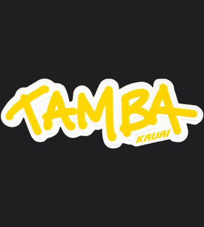 Kauai Branded Surf Stickers and Sticker Packs – Tamba Surf Company